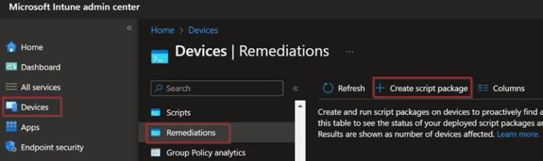 Uninstall Teams Chat App Using Remediation Script And A Configuration